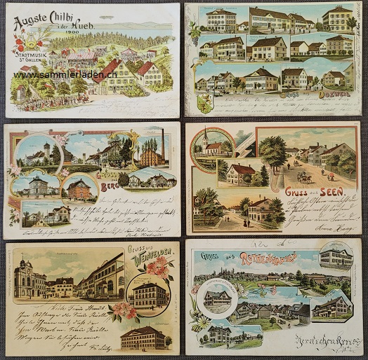 Alte Ansichtskarten, riesen Auswahl im Ladengeschäft – Sammlerladen